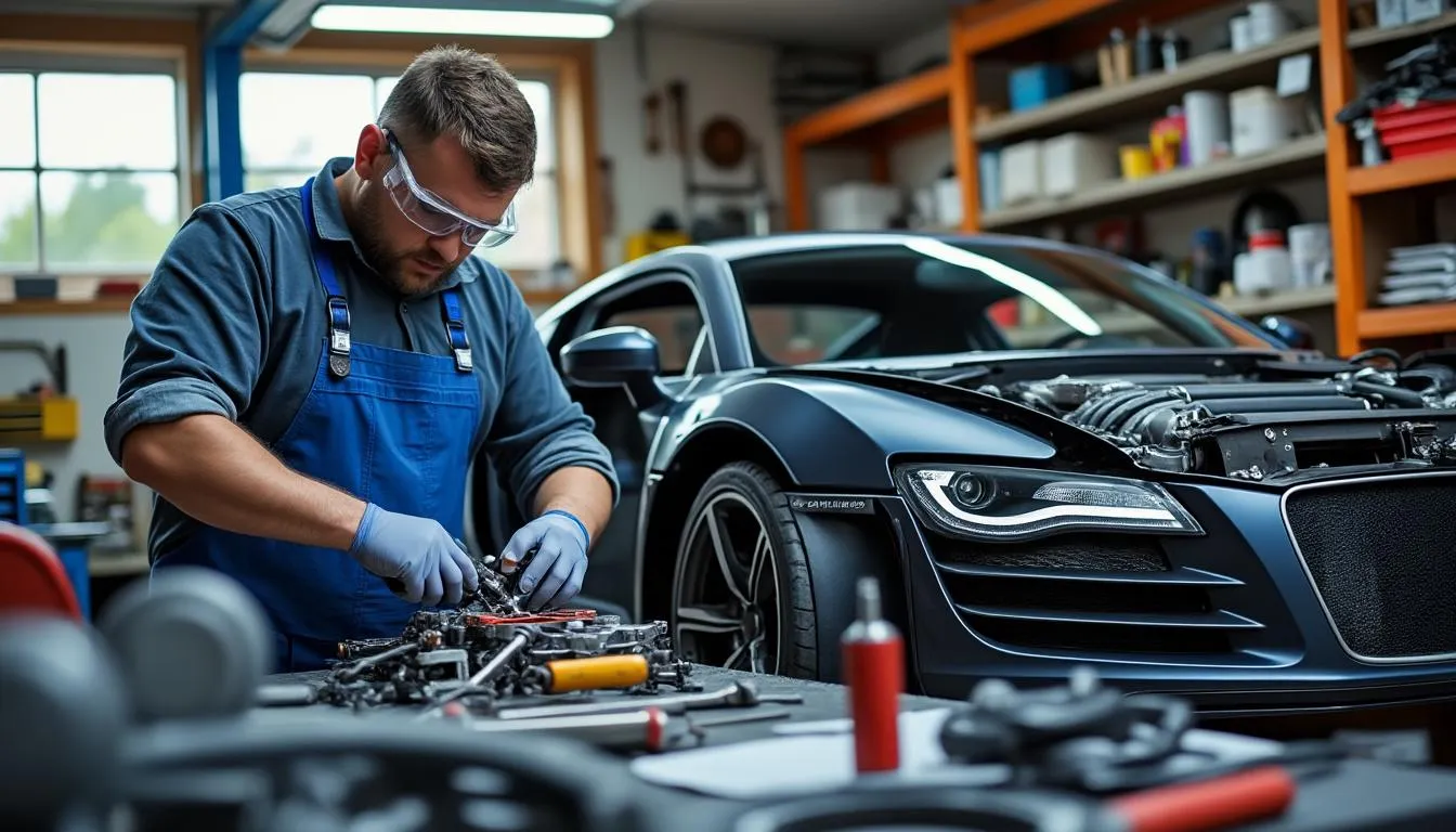 Il redonne vie à une Audi R8 en utilisant des pièces dénichées sur Temu ...